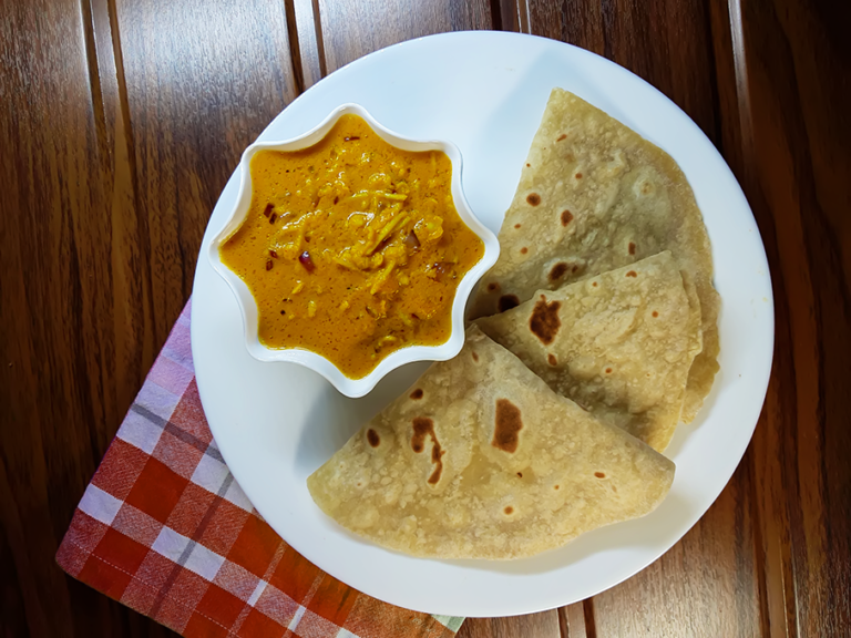 Alambya Ambat - Mild Konkani Mushroom Curry (Vegan + Gluten Free ...